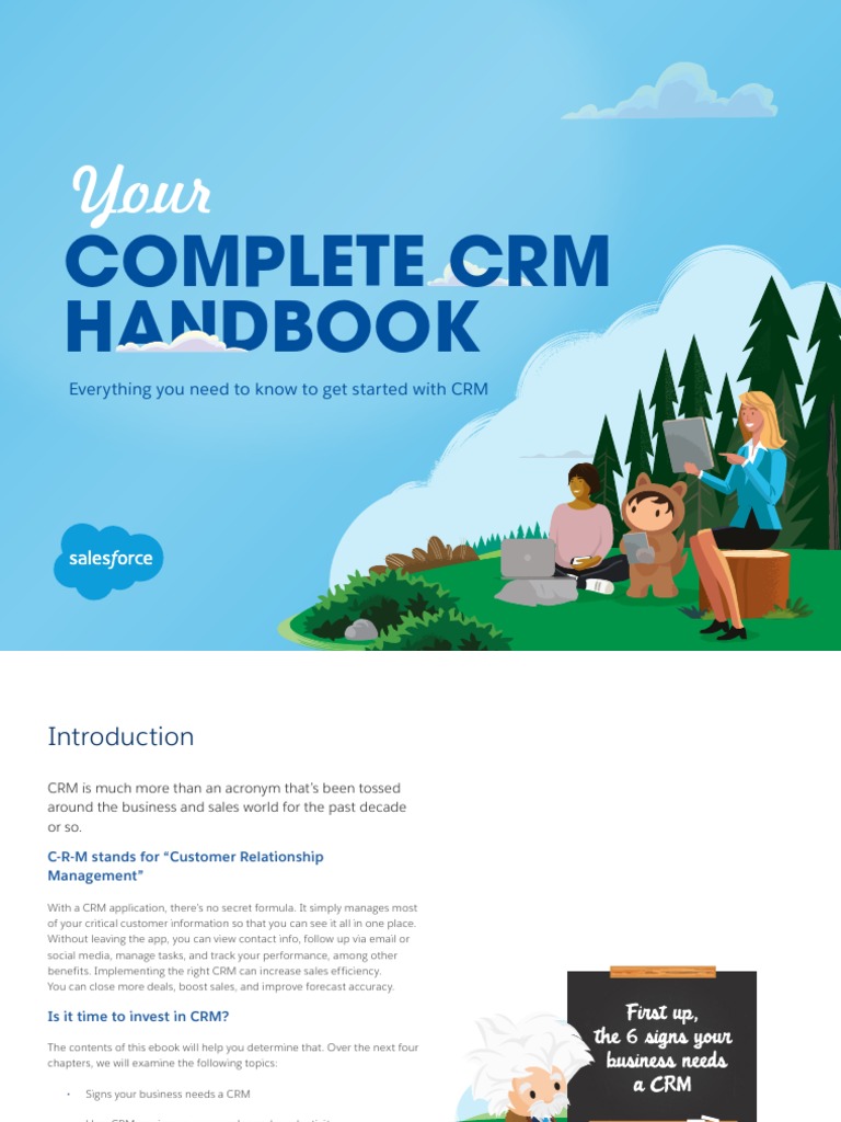 Salesforce Complete Crm Handbook Pdf Customer Relationship