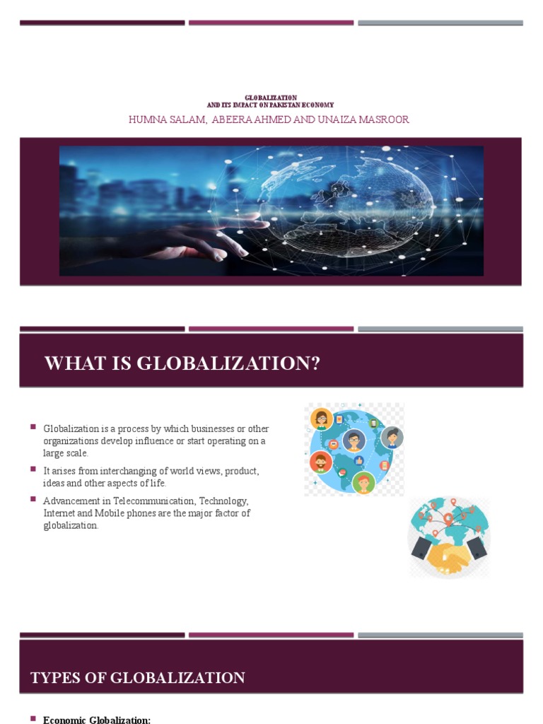 Globalization and Its Impact On Economy | PDF | Globalization | Poverty