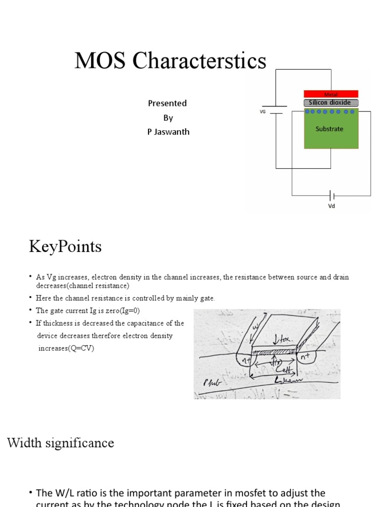 MOS Characteristics: An Overview | PDF | Mosfet | Field Effect Transistor