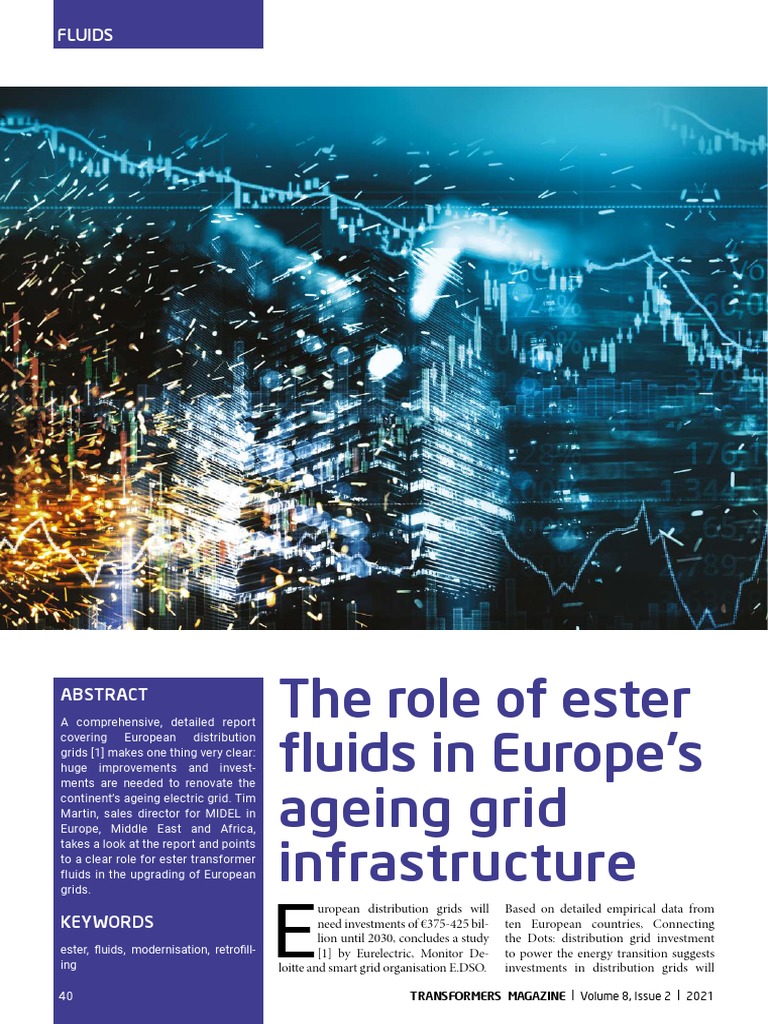 The Role of Ester Fluids in Europe's Ageing Grid Infrastructure | PDF ...