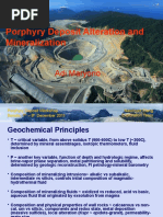 Porphyry Copper Vein Types Explained | PDF | Minerals | Geology