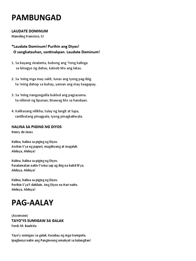 Mayo Lyrics | PDF