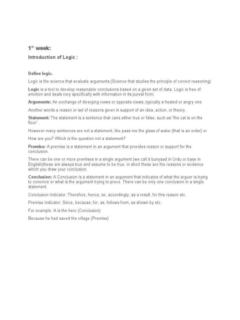 Define Logic New | PDF | Argument | Logic