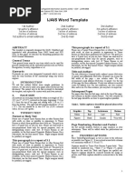 ACM Format | PDF | Times New Roman | Citation