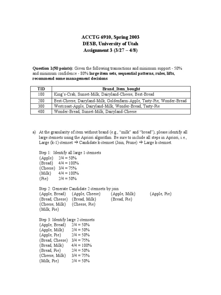 Answer To Assignment 3 | PDF | Theoretical Computer Science | Data Management