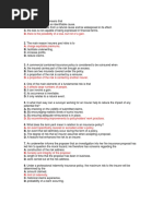 Textbook RIBO LEVEL 1 PRACTICE EXAM | PDF | Insurance | Liability Insurance