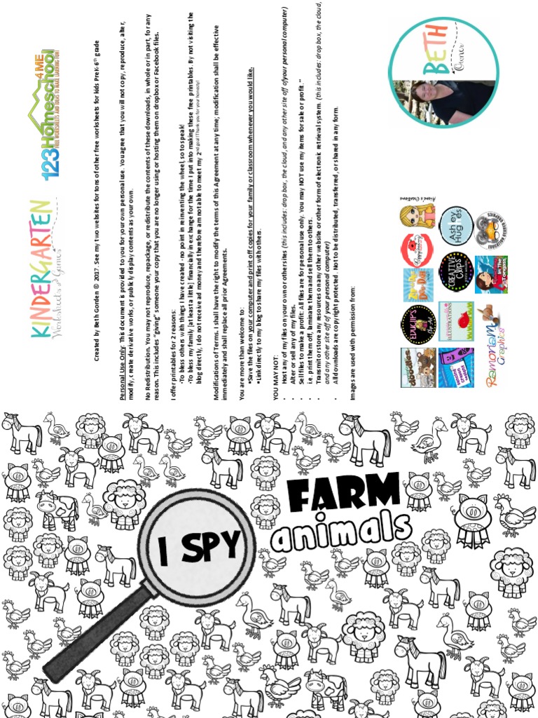 Farm Seek and Find | PDF | Computer File | Download