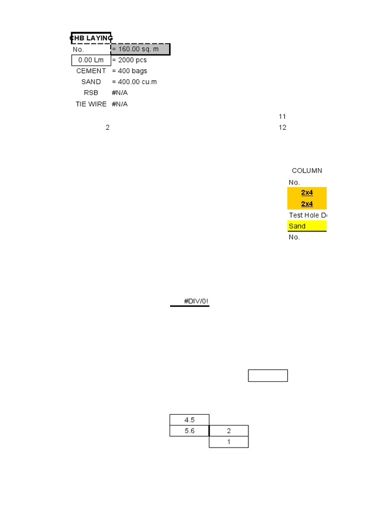 Estimate Tables & Form | PDF | Chemical Engineering | Environmental ...