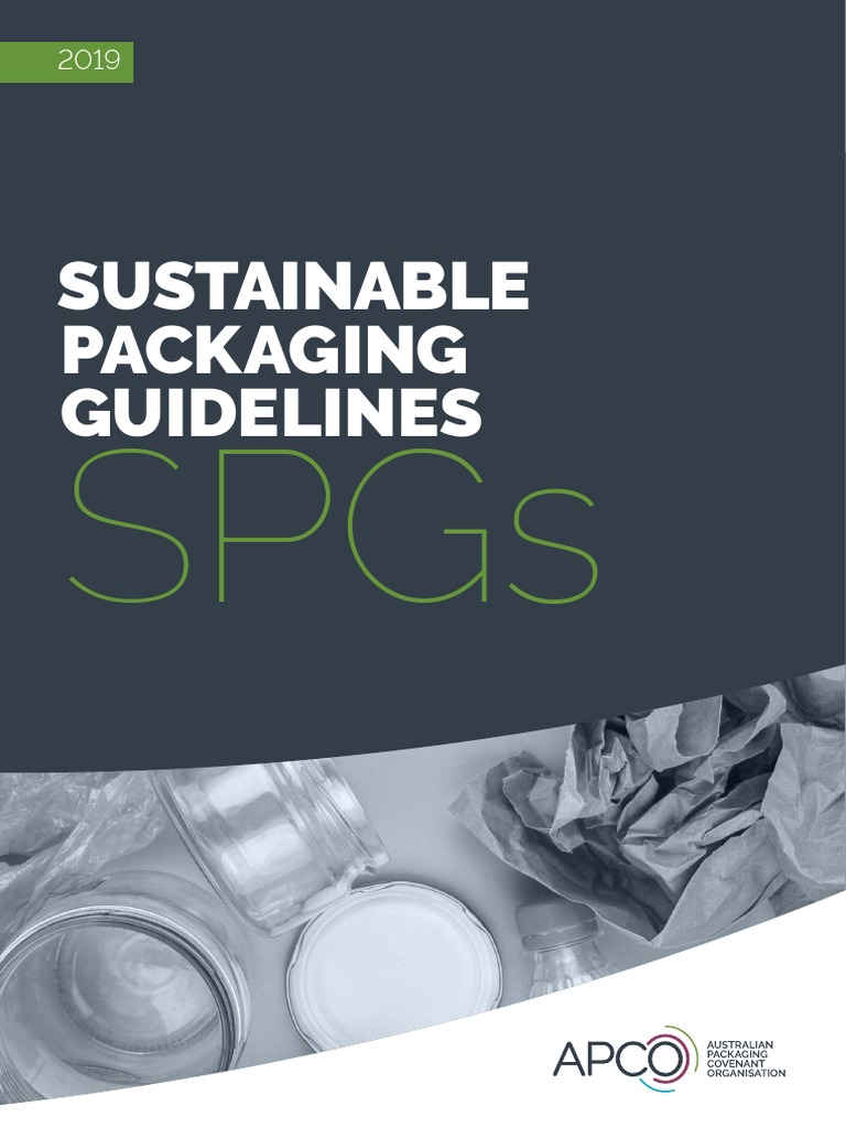 Sustainable Packaging Guidelines 2019 | PDF | Recycling | Packaging And ...