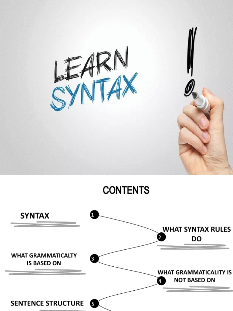 Testing Syntactic Patterns | PDF | Phrase | Syntax