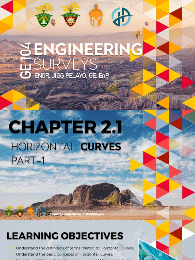 GE 104 - Lecture 2.1 | PDF | Angle | Surveying