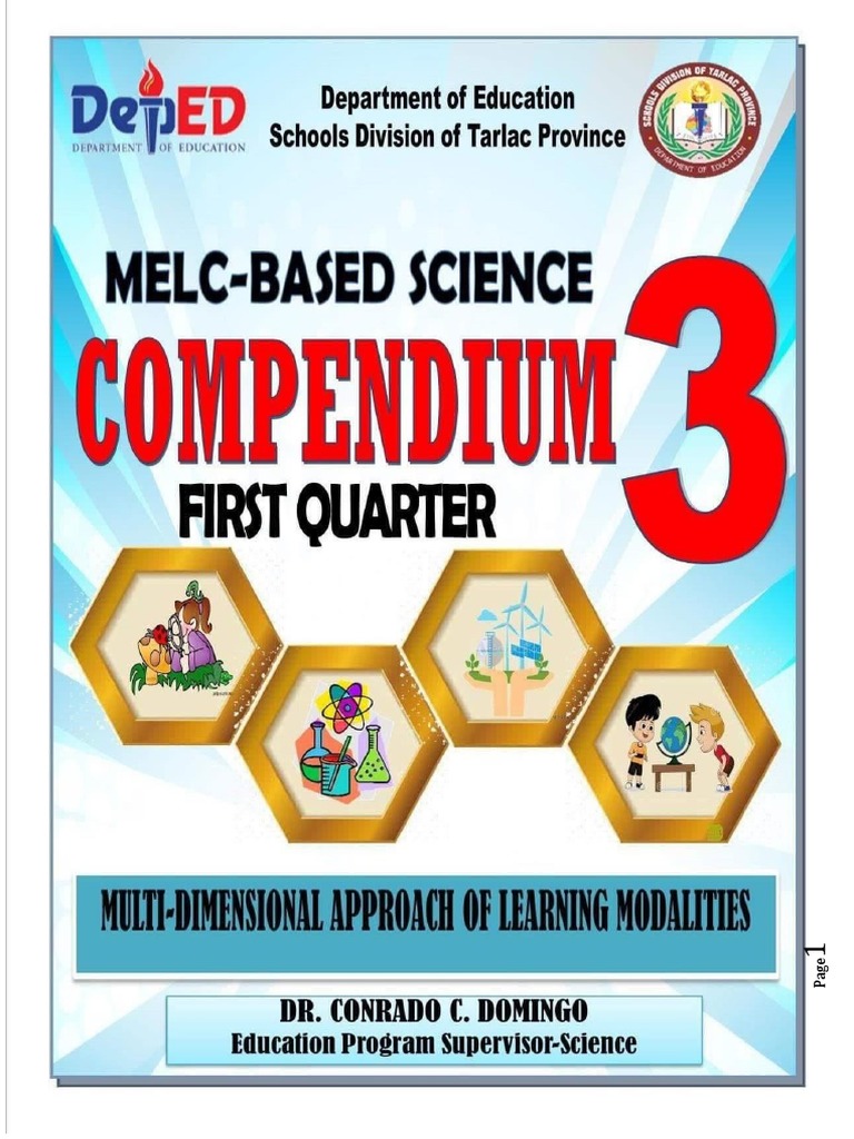 Science 3 Quarter 1 Compendium Original | PDF | Ductility | Metals