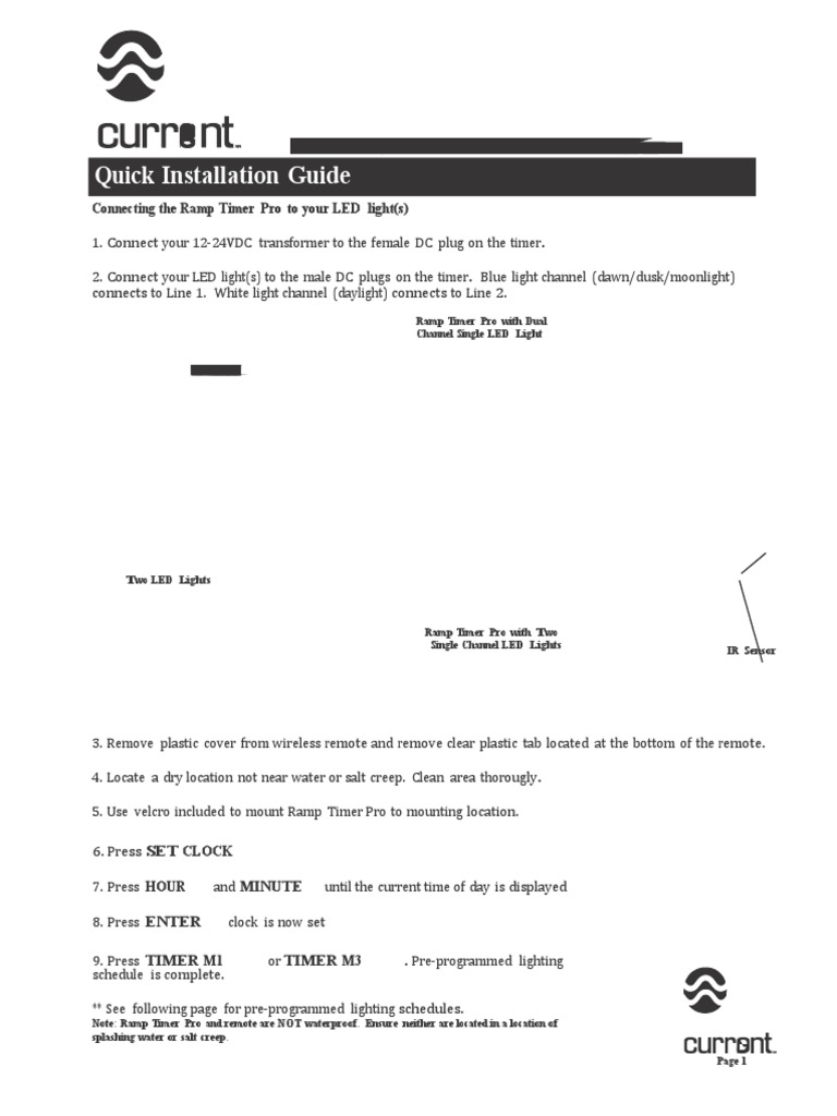 Quick Installation Guide: Connecting The Ramp Timer Pro To Your LED ...
