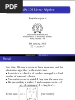 Linear Algebra Cheat Sheet | Pdf | Eigenvalues And Eigenvectors 