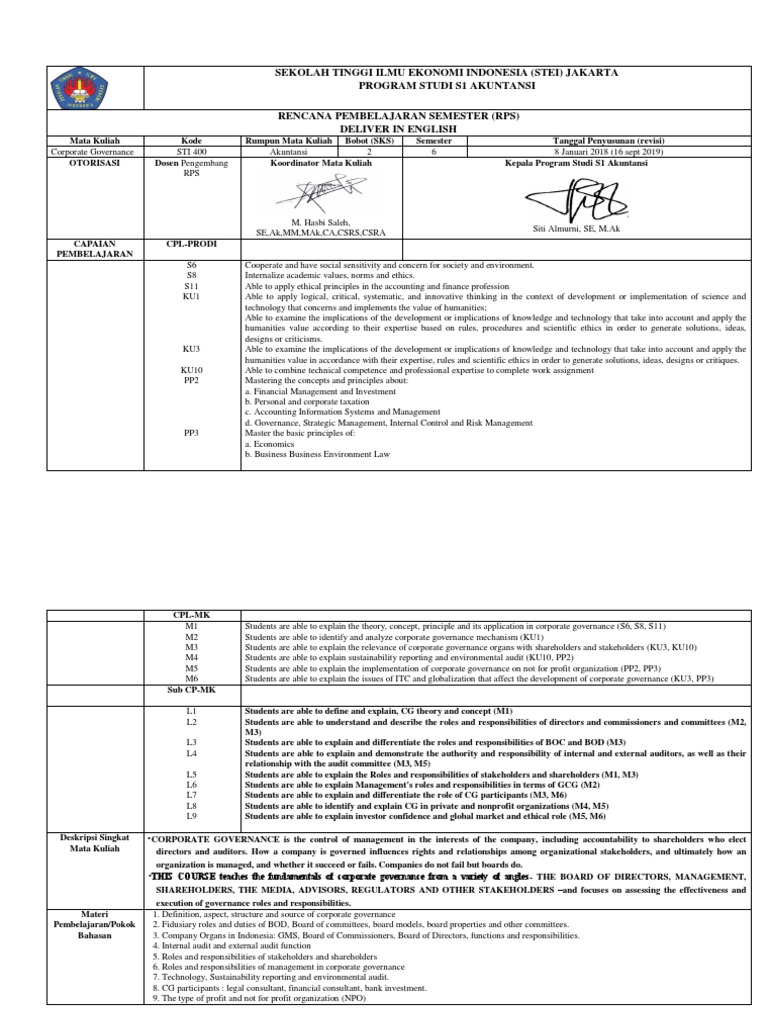 TM 1 - Definition, Aspects, Structure and Corporate Governance Sources ...