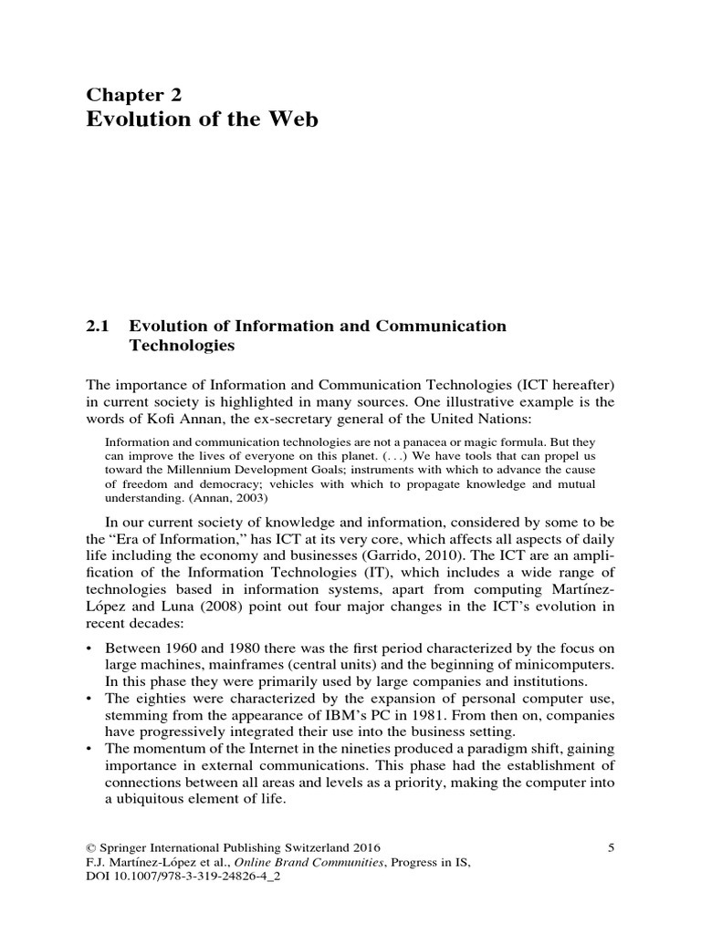 Evolution of Web | PDF | Web 2.0 | Semantic Web