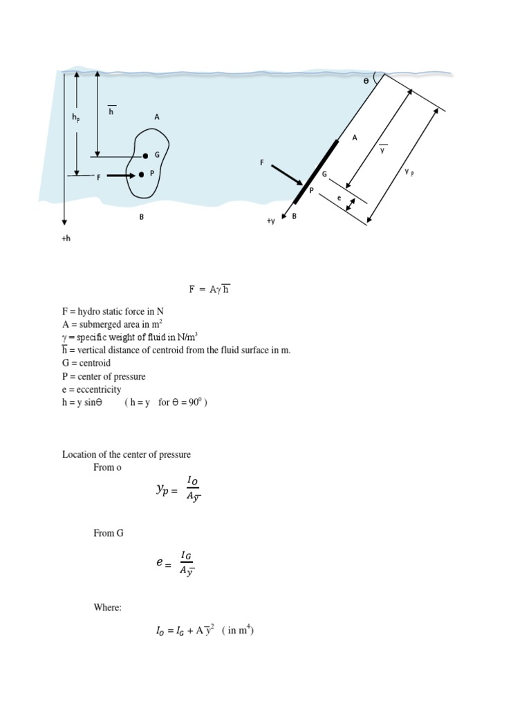 Hydrostatics Pdf Fluid Mechanics Physical Quantities