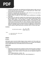 Analysis of Sodium Hypochlorite | PDF | Titration | Chemistry