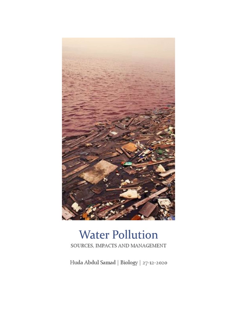 Water Pollution | PDF | Water Pollution | Water