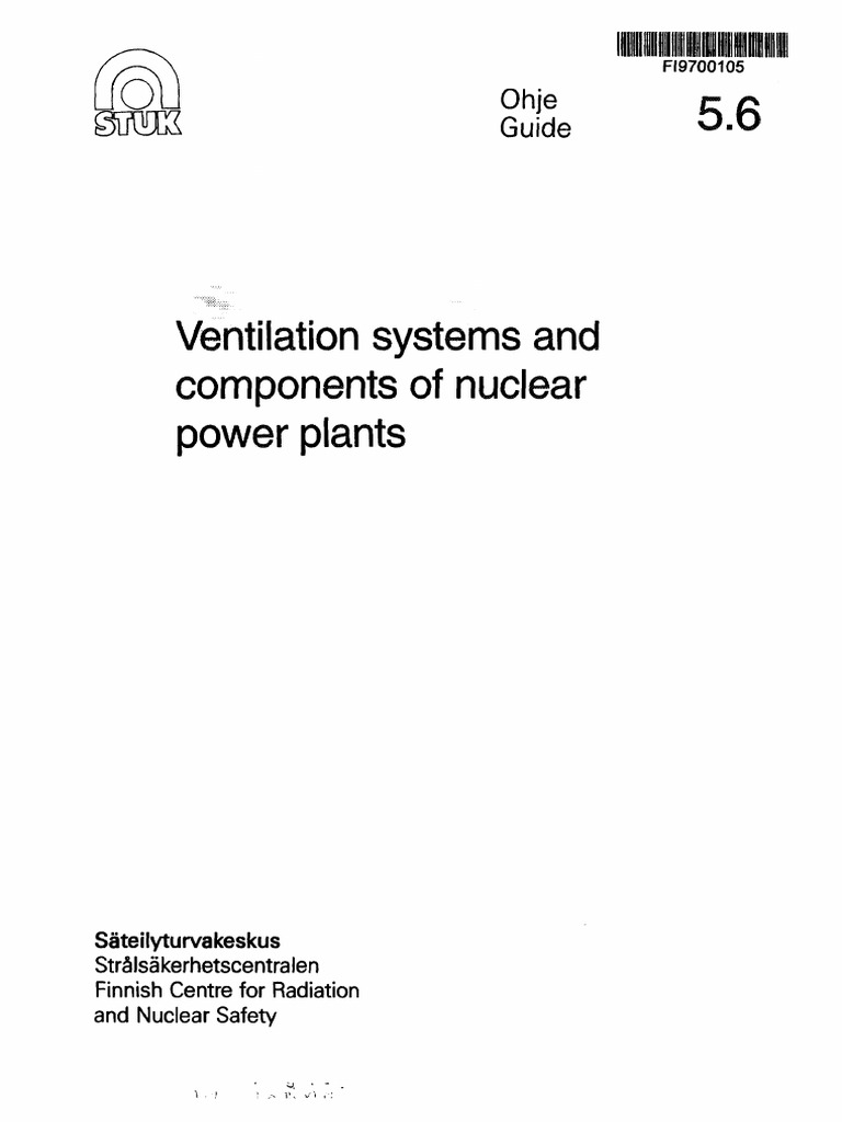 Nuclear Power Plant Ventilation Systems | PDF | Ventilation ...