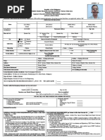 TDP Application Form | PDF