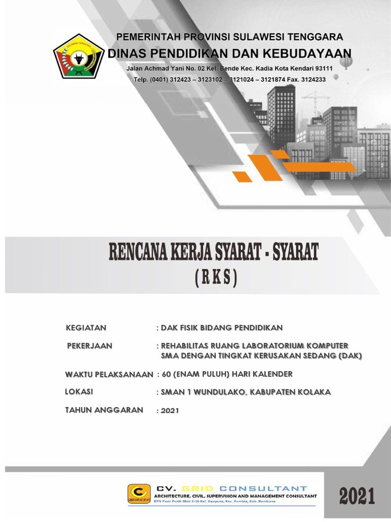 PDF RKS Rehab Labkom Sma 1 Wundulako | PDF