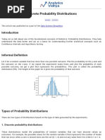 List of Probability Distributions | PDF | Probability Distribution ...
