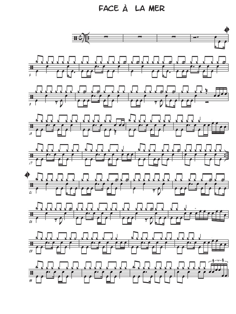 Calogero - Face À La Mer | PDF