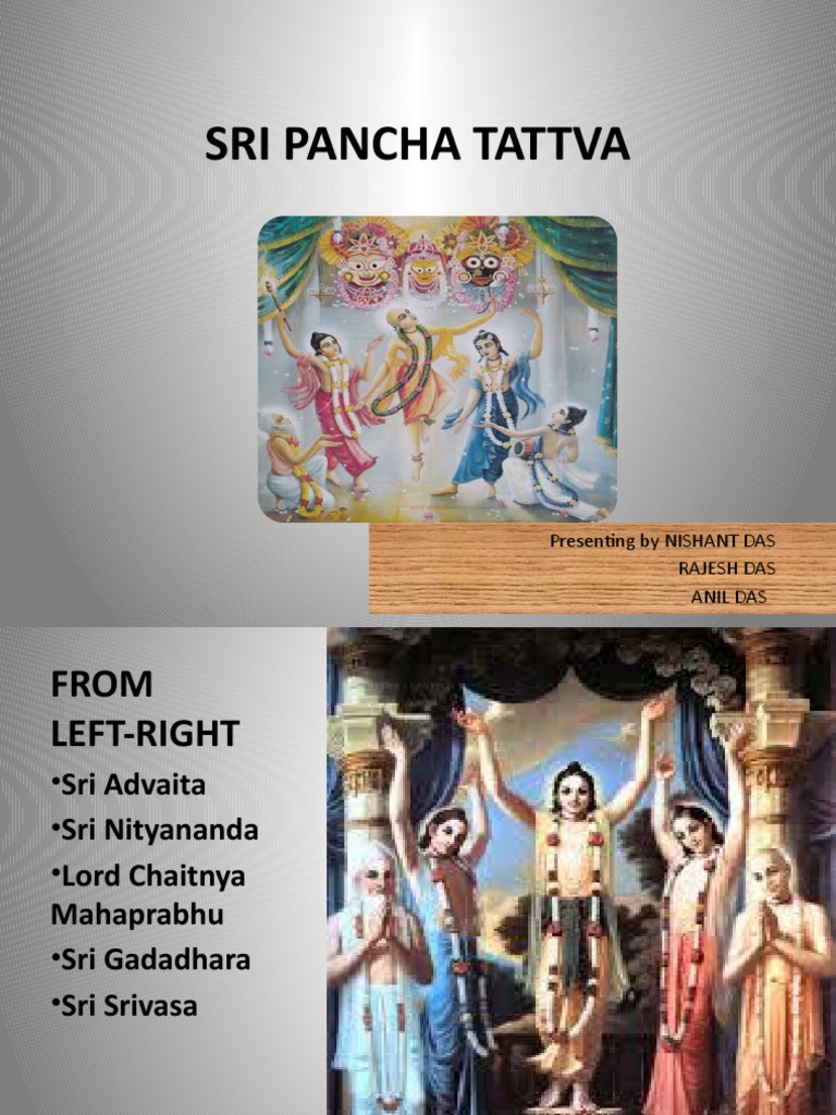 Sri Pancha Tattva | PDF