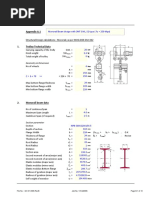 Spreader Beam Calculation | PDF | Bending | Beam (Structure)
