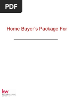 Home Buyer Packet | PDF | Loans | Mortgage Loan
