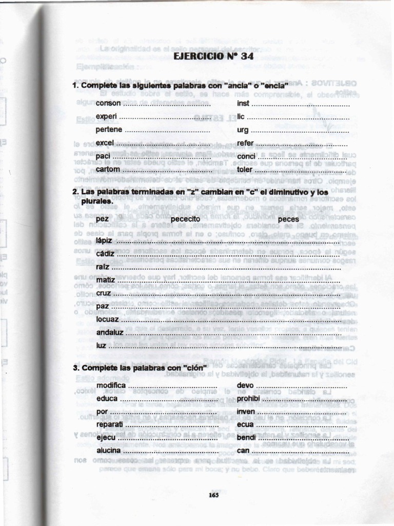 Taller de Ortografía 2q.1p. | PDF