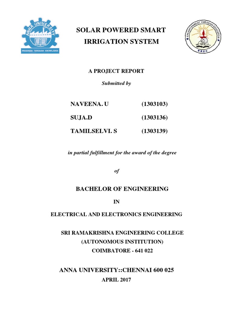 Latest Complete Report | PDF | Photovoltaics | Photovoltaic System