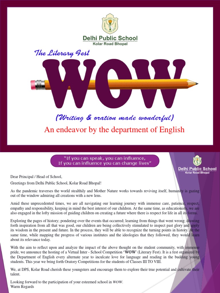 WOW - Event Brochure | PDF