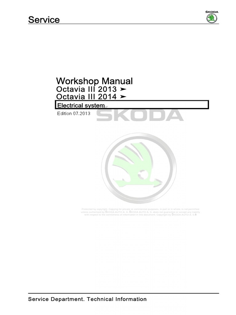 Electrical System | PDF | Trunk (Car) | Headlamp