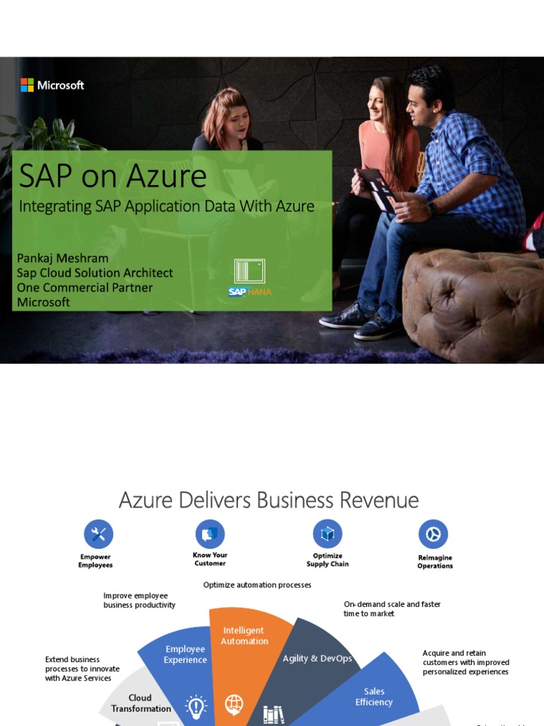 Microsoft SAP Integration and InnovationwithAzure | PDF | Microsoft ...