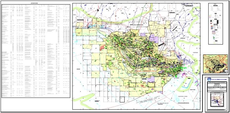 Map of Concession Areas | PDF | Petroleum | Petroleum Industry