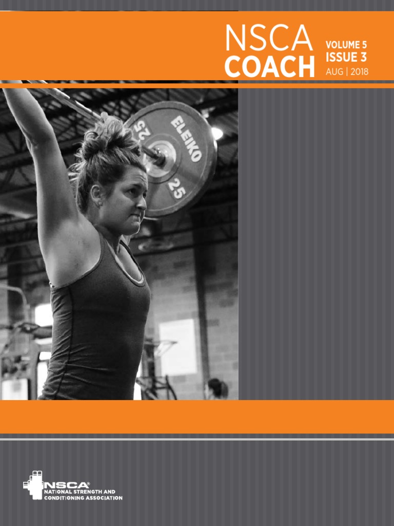 Nsca Coach 5.3 | PDF | Strength Training | Team Building