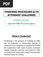 CVC Tender Guideline | PDF | Procurement
