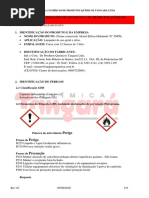 Desengripante - Lub Fast - FISPQ - Rev06 | PDF | Desperdício | Química