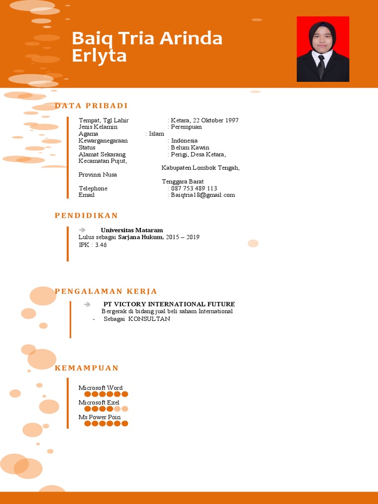 CV Tria | PDF