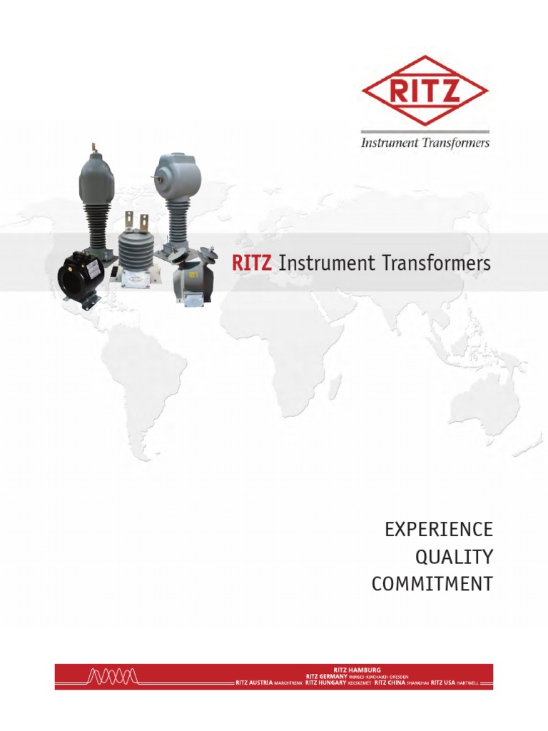 USA - Ritz General Brochure | PDF | Transformer | Electrical Engineering