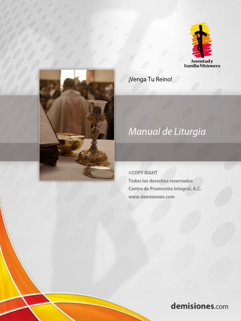 Manual de Liturgia | PDF | eucaristía | Misa (liturgia)