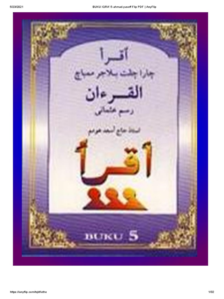 BUKU IQRA' 5-Ahmad - Yusoff Flip PDF - AnyFlip | PDF