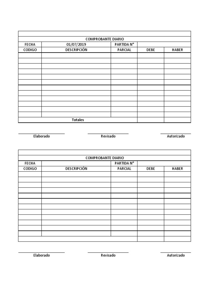 Formato Partidas | PDF