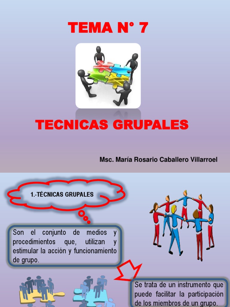 Tecnicas Grupales | PDF | Simulación | Cognición