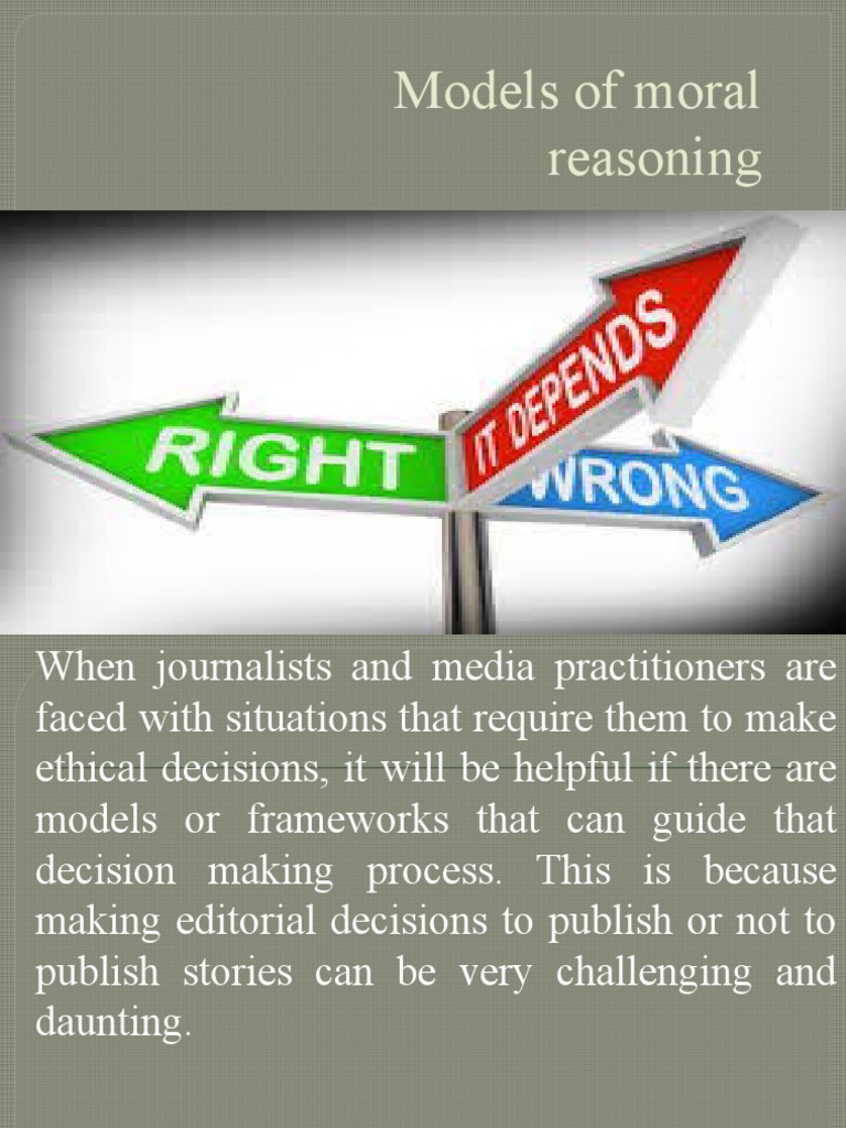 Ethical Decision-Making Models in Media | PDF | Reason | Applied Philosophy