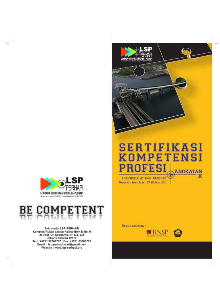 LEAFLET LSP Perhapi | PDF | Teknologi & Rekayasa