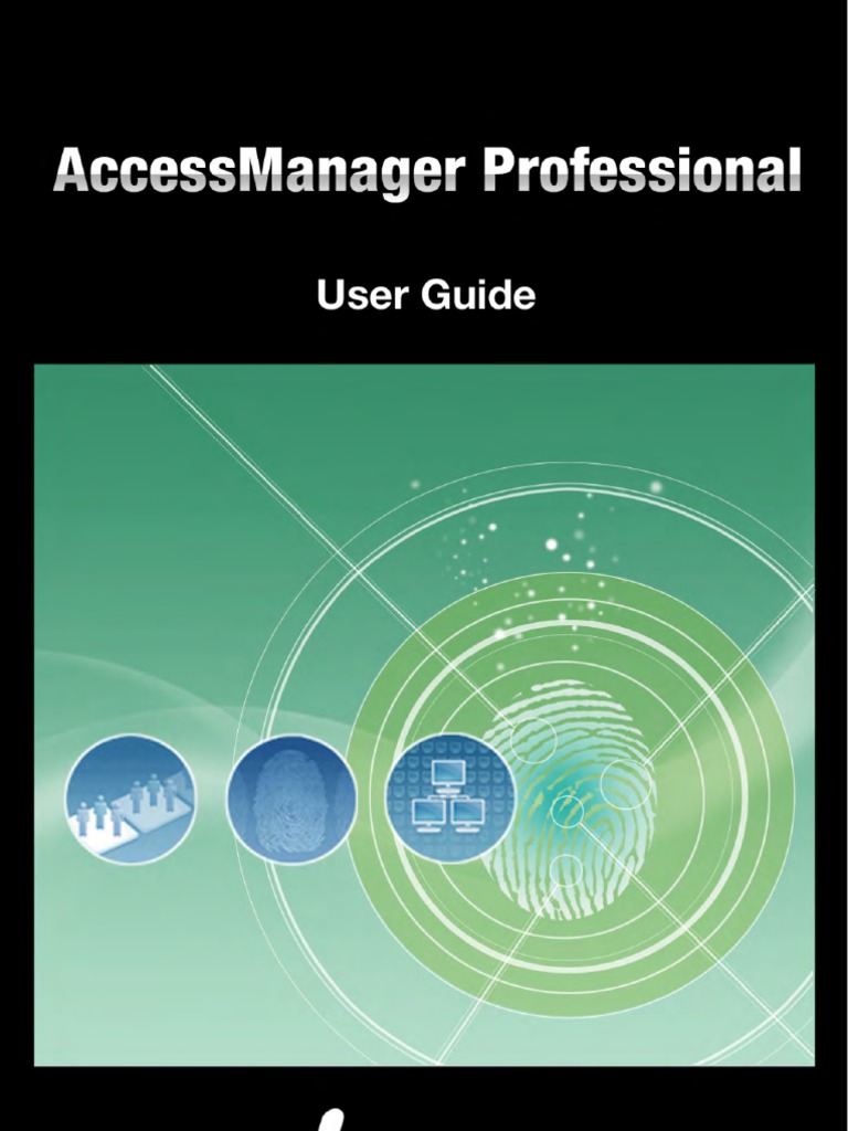 EN AccessManager Professional User Manual DC1-0080A | PDF | Access ...