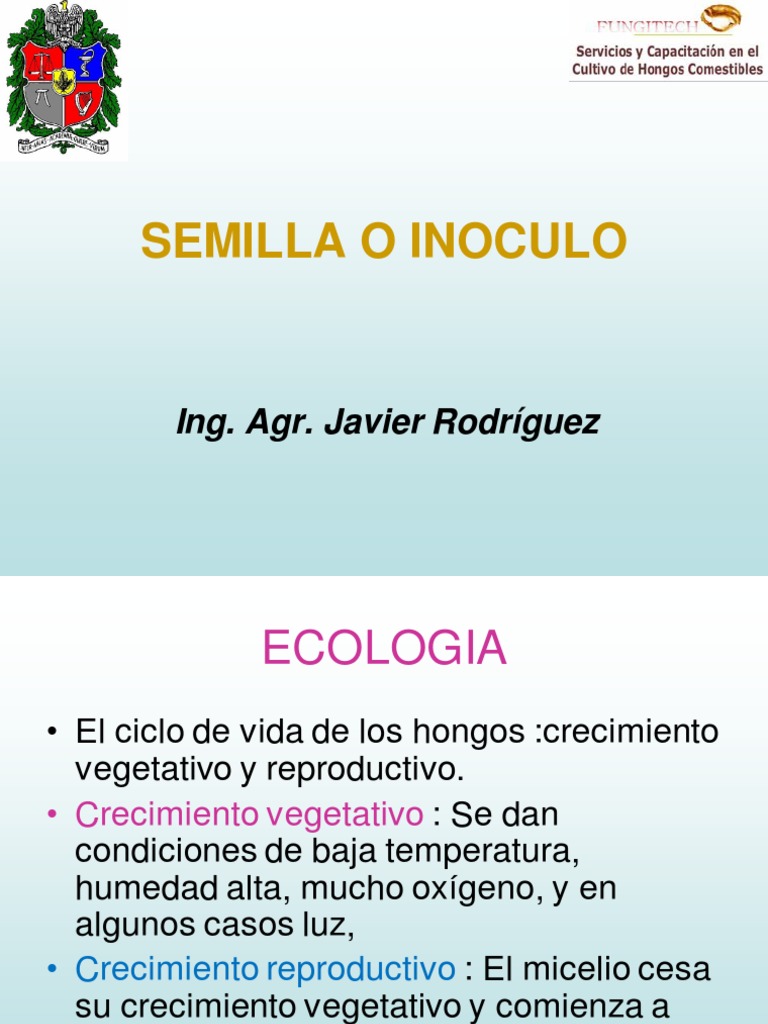 Semilla o Inoculo | PDF | Agua | Organismos